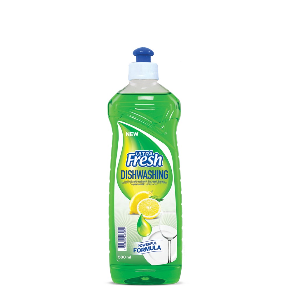 Turgiene: UltraFresh Liquid Dish Washing Detergent 500ML - QTY 18
