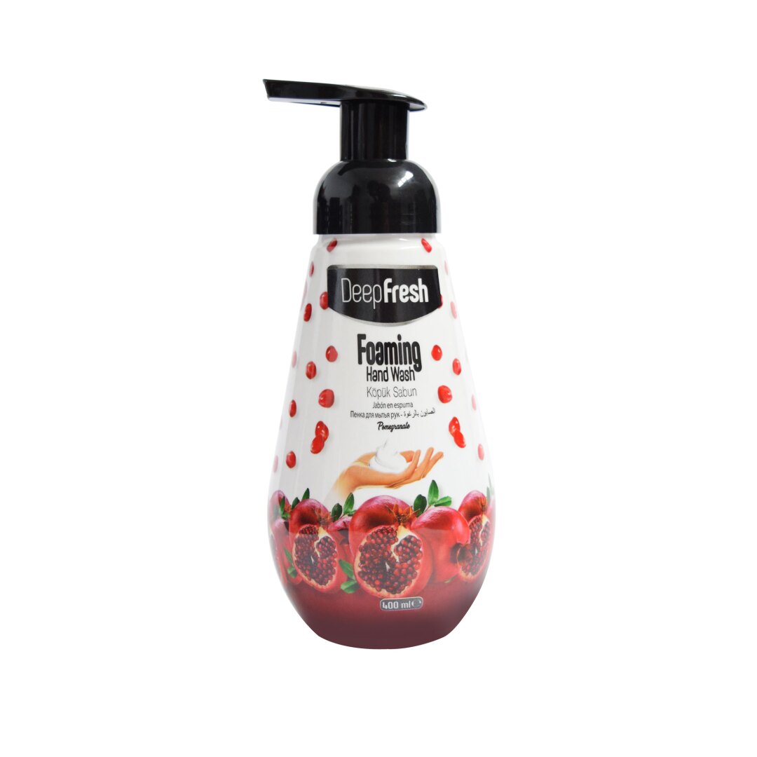 Turgiene: DeepFresh Fruity Foam Soap Pomegranate 400ml. - QTY 12